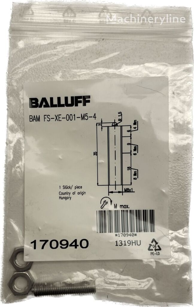 Plunger Probe-Lösungen Balluff BAM FS-XE-001-M5-4 za industrijske opreme