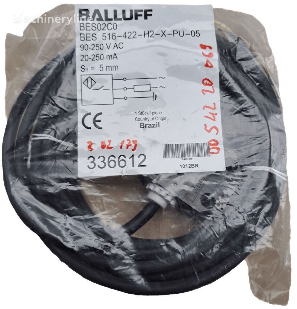 Induktive Einzelpositionsschalter Balluff BES 516-422-H0-X-PU-05 za industrijske opreme