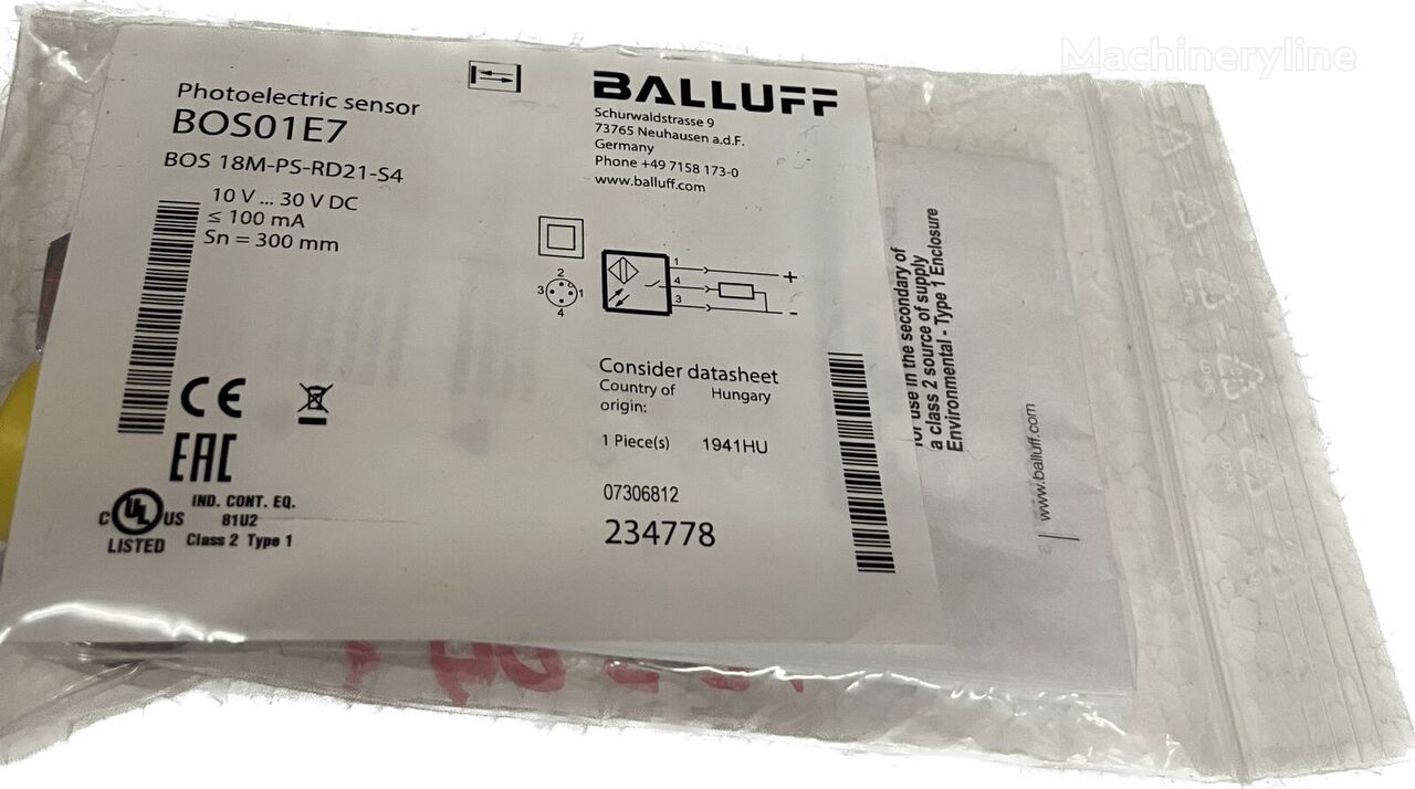 Balluff BOS 18M-PS-RD21-S4 senzor za industrijske opreme