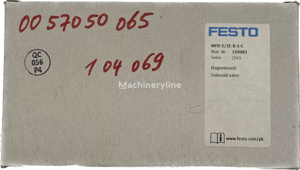 Festo MFH-5/3E-D-1-C Magnetventil pneumatski ventil za industrijske opreme