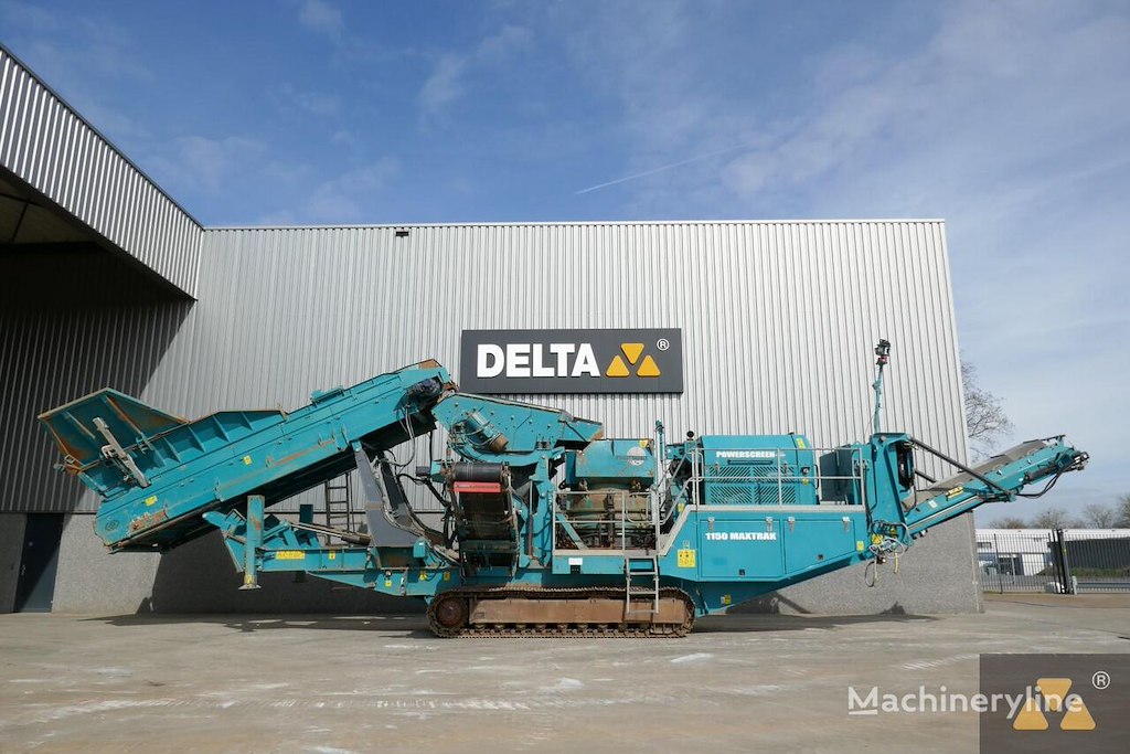 Powerscreen 1150 Maxtrak mobilna postrojenje za drobljenje