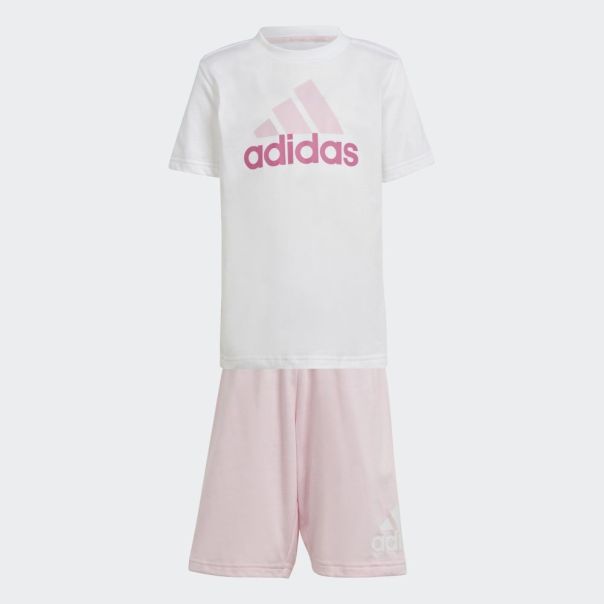 ADIDAS Set essentials logo tee and short set GG