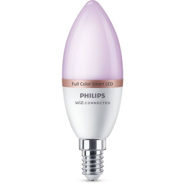 PHILIPS Pametna sijalica WFB 40W C37 E14 922-65 RGB 1PF/6