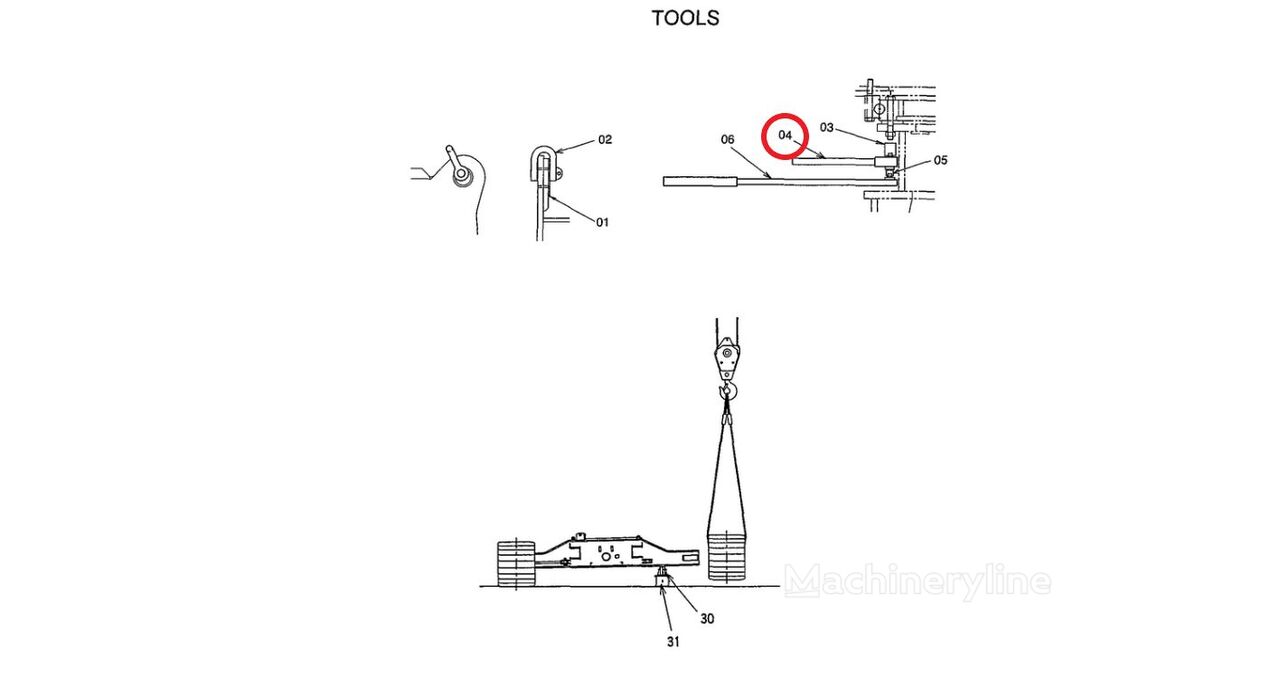 WRENCH POWER Hitachi 4229414 za Hitachi EX1800 EX1800-3 EX1900-5 EX1900-6 KH500 KH850-3 KH1000 CX900 bagera