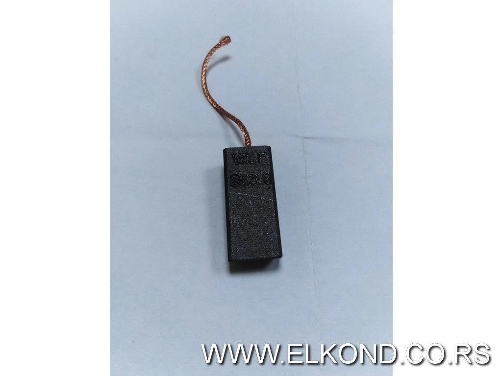 UGLJENA ČETKICA 6.3X12.5X30mm