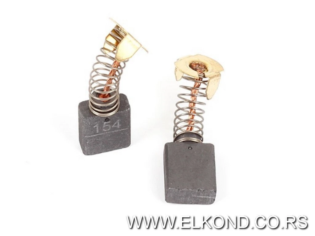 UGLJENA ČETKICA 6.5X13.5X16mm WOMAX 2/1 SET