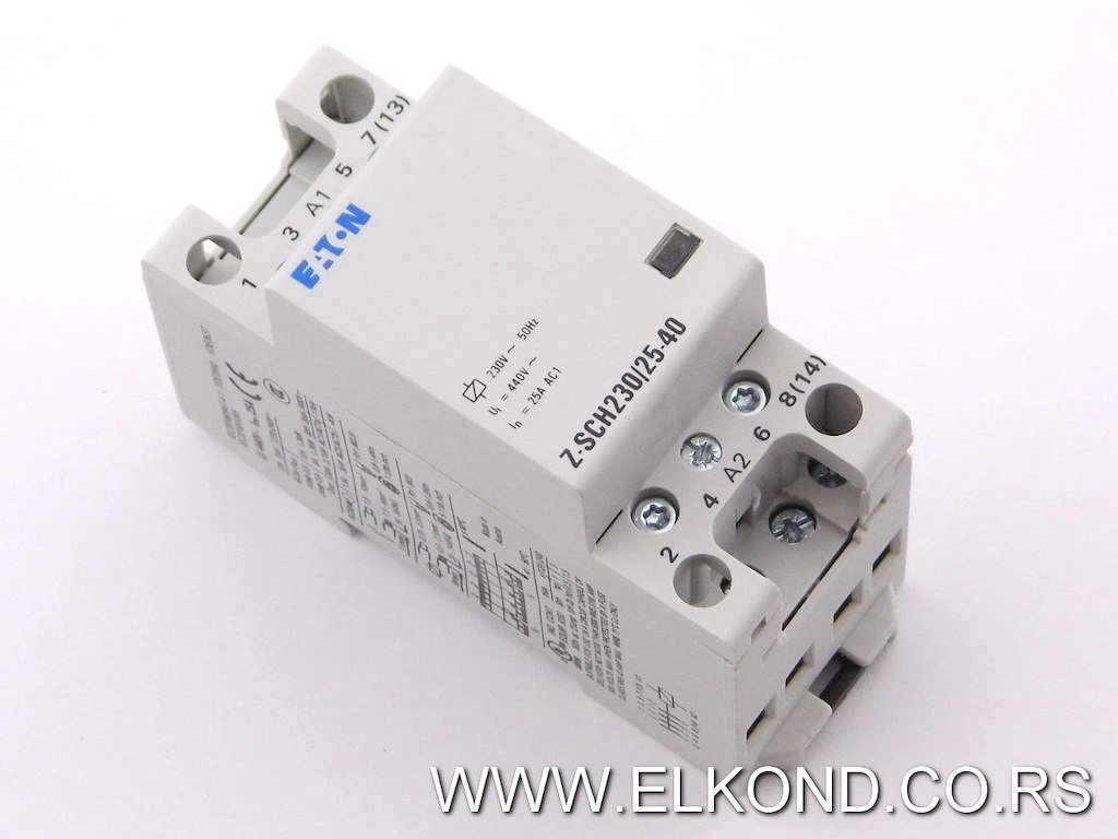 KONTAKTOR 25A 220V EATON INST.Z-SCH230/25-40