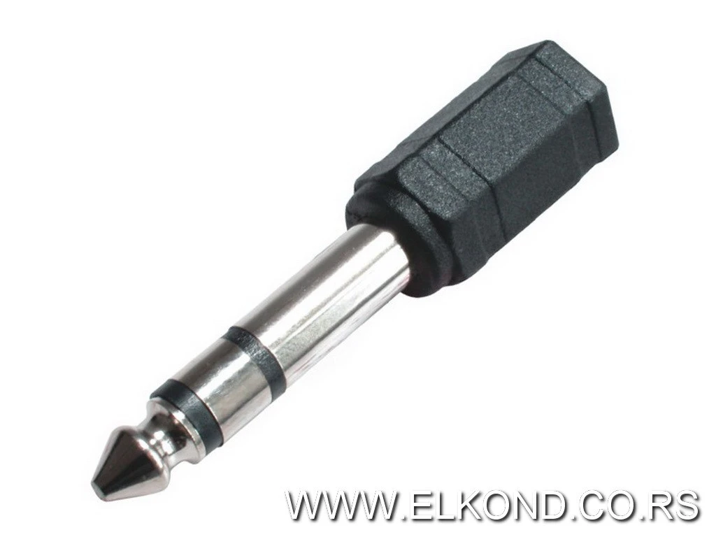 ADAPTER 3.5MM STEREO UTIČNICA -6.3MM UTIKAČ