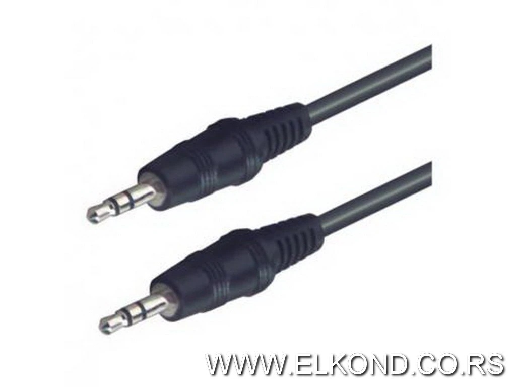 KABEL 3.5MM-3.5MM STERO UTIKAČ 1.5M