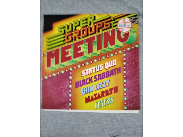 SUPER GROUPS MEETING  made in West Germany