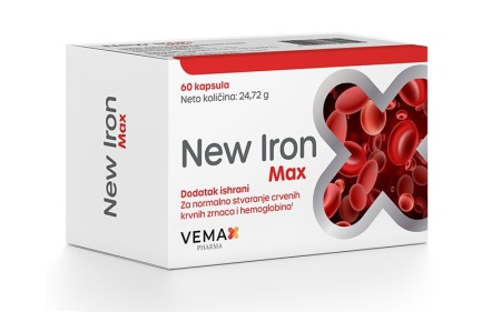 New Iron Max 60 kapsula