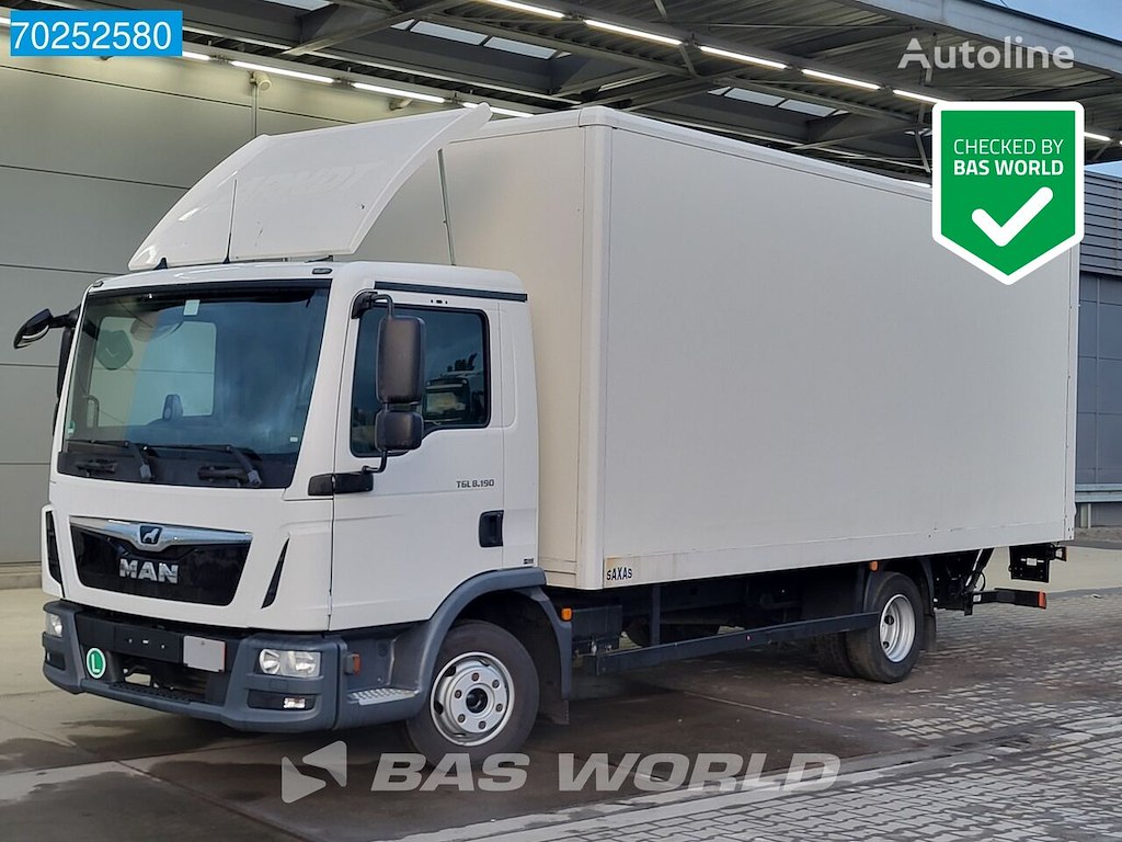 MAN TGL 8.190 4X2 8tonner Ladebordwand Manual Euro 6 kamion furgon