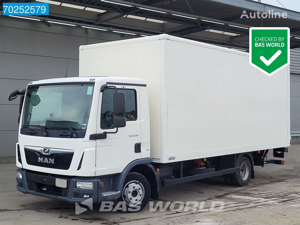 MAN TGL 8.190 4X2 8tonner Ladebordwand Manual Euro 6 kamion furgon