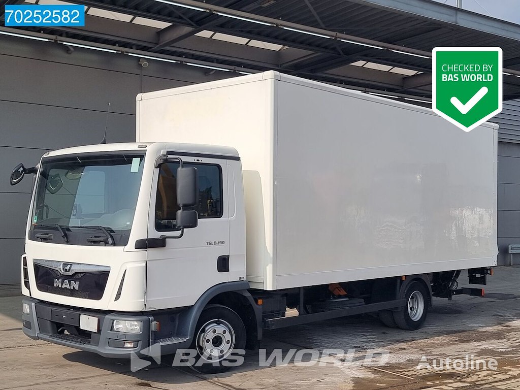 MAN TGL 8.190 4X2 8tonner Manual Ladebordwand Euro 6 kamion furgon