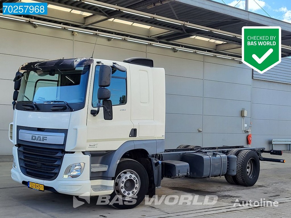 DAF CF 290 4X2 NL-Truck 20.5tons chassis ACC Euro 6 kamion šasija