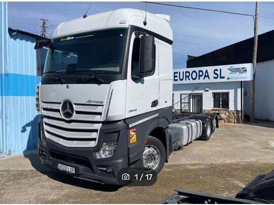 Mercedes-Benz ACTROS 2542 L kamion šasija