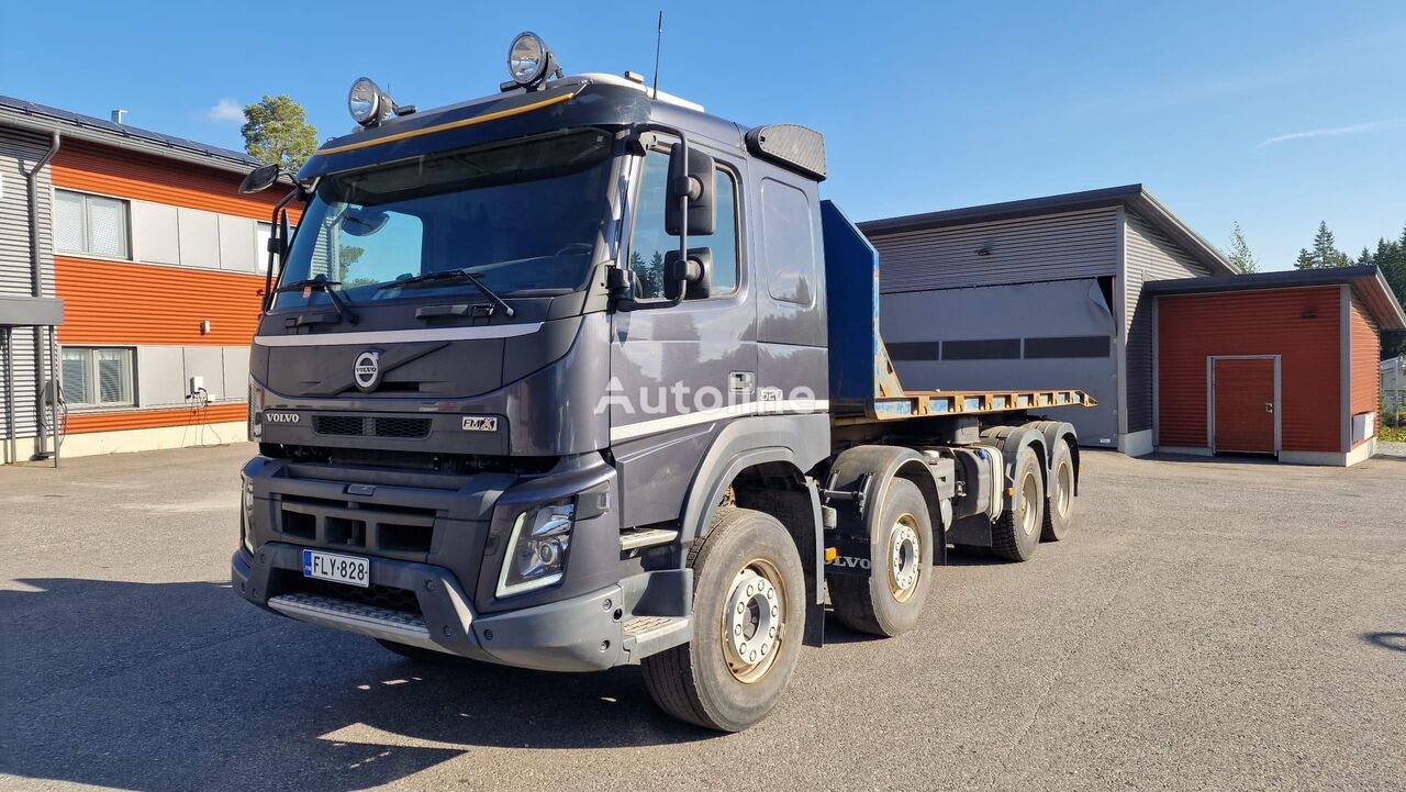 Volvo FMX D13 8×4 koukkuauto kamion rol kiper