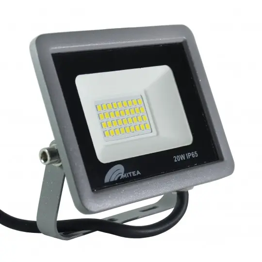 Mitea Electric M480020 LED Reflektor, 6500K, 20W, Sivi