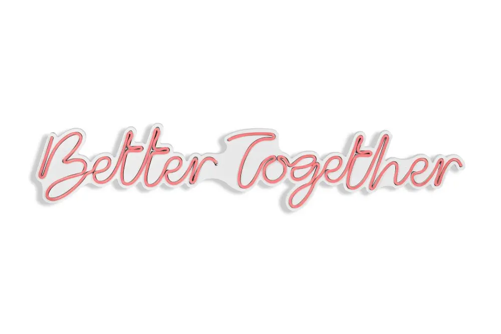 Wallxpert Better Together Dekorativna rasveta, Roze