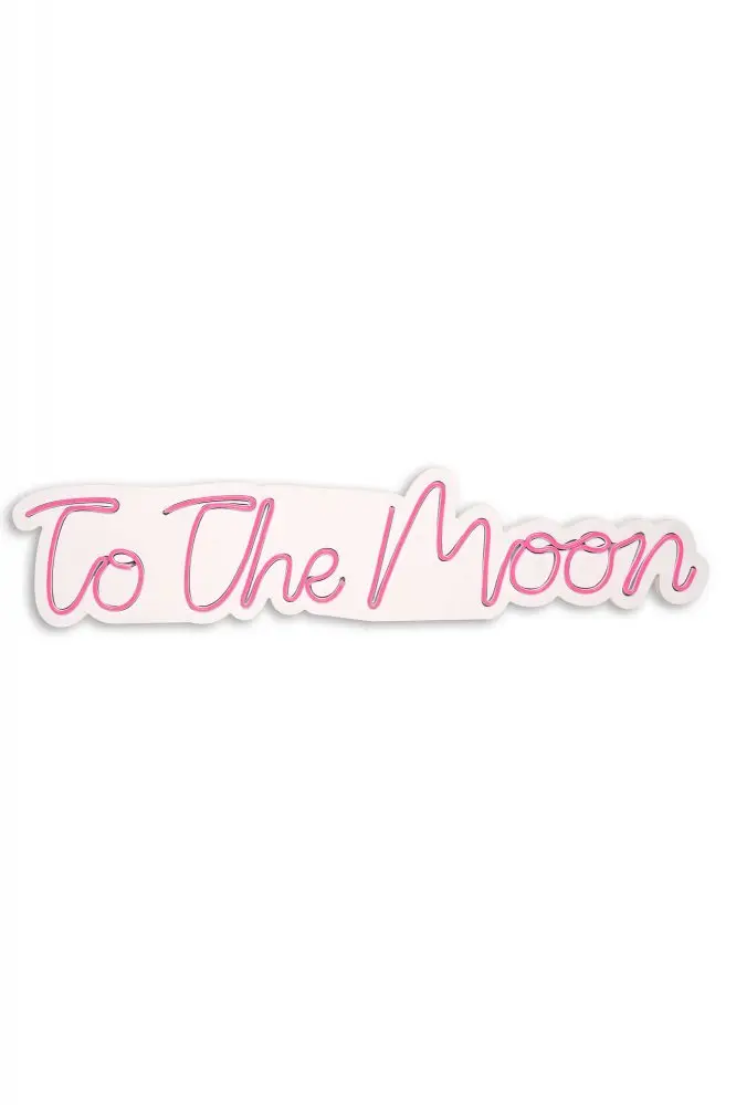 Wallxpert To the Moon Dekorativna rasveta, Roze