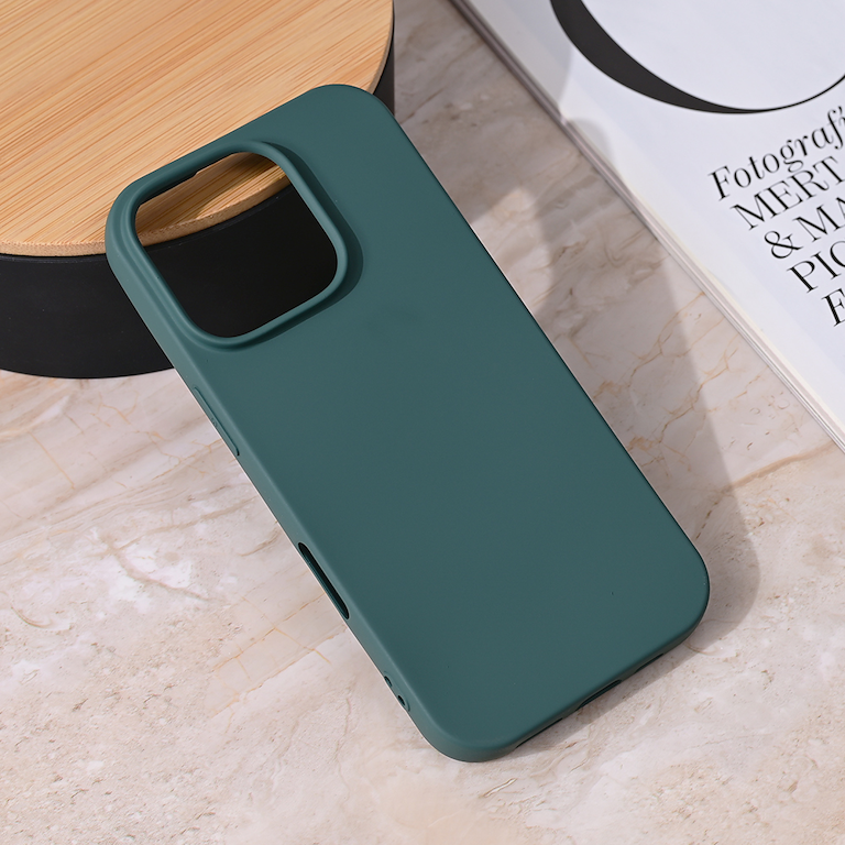 Zastitna maska (futrola) Teracell Giulietta - iPhone 16 Pro mat zelena