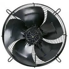 Aksijalni ventilator F350, Monofazni B, Ubacuje vazduh, 140W, 2270m3/h, Crni