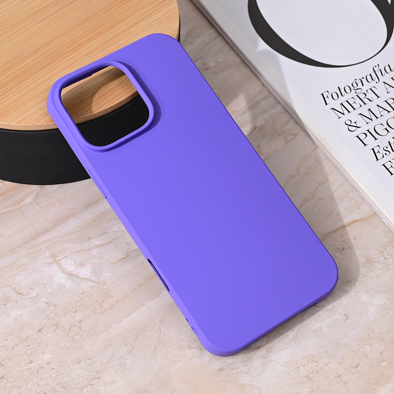 Zastitna maska (futrola) Teracell Giulietta - iPhone 16 Pro Max 6.9 mat ljubicasta