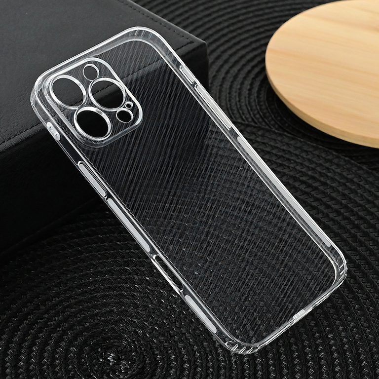 Zastitna silikonska maska (futrola) Ultra Thin with pluggy - iPhone 16 Pro Max 6.9 Transparent