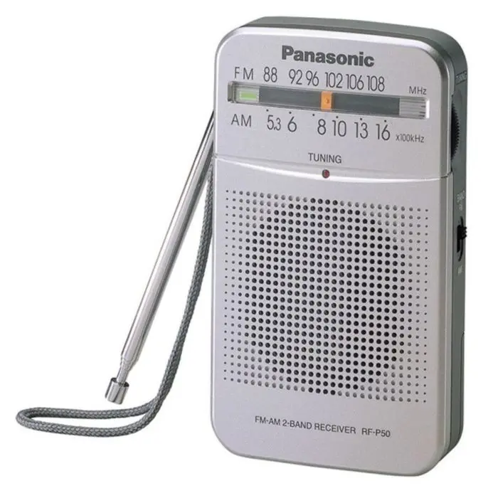 PANASONIC RF-P50DEG-S Tranzistor, 3V, 3.5 mm, Sivi