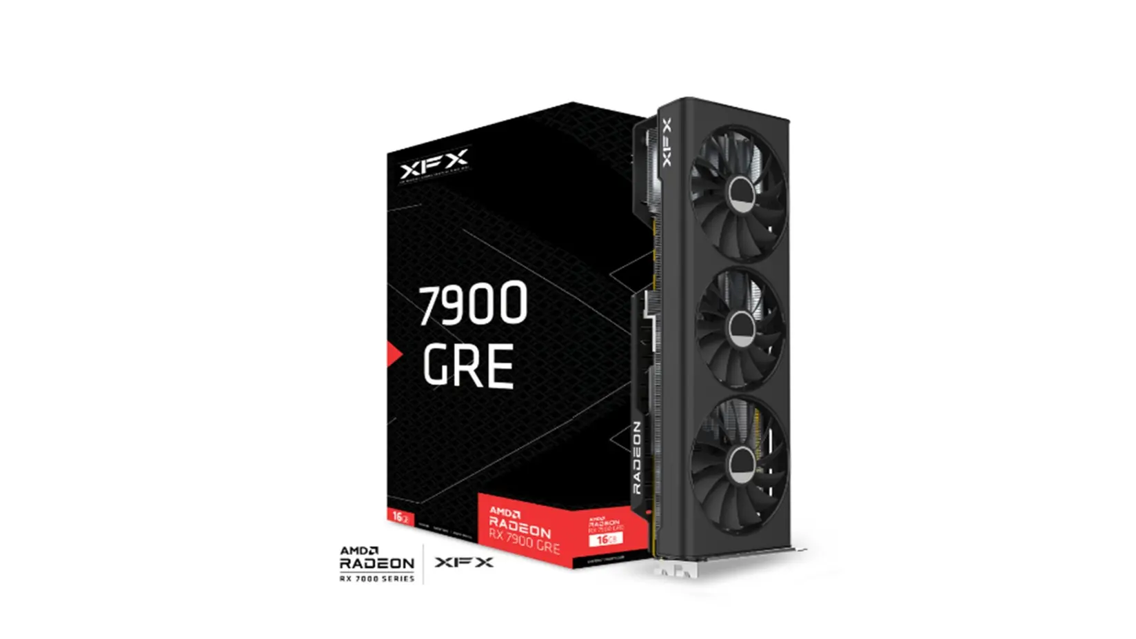 XFX AMD GRAFICKA KARTICA RX-7900GRE GAMING 16GB GDDR6 256bit, 2395 MHz / 18Gbps, 3x DP 1x HDMI, 2.5 slots, 3 fans