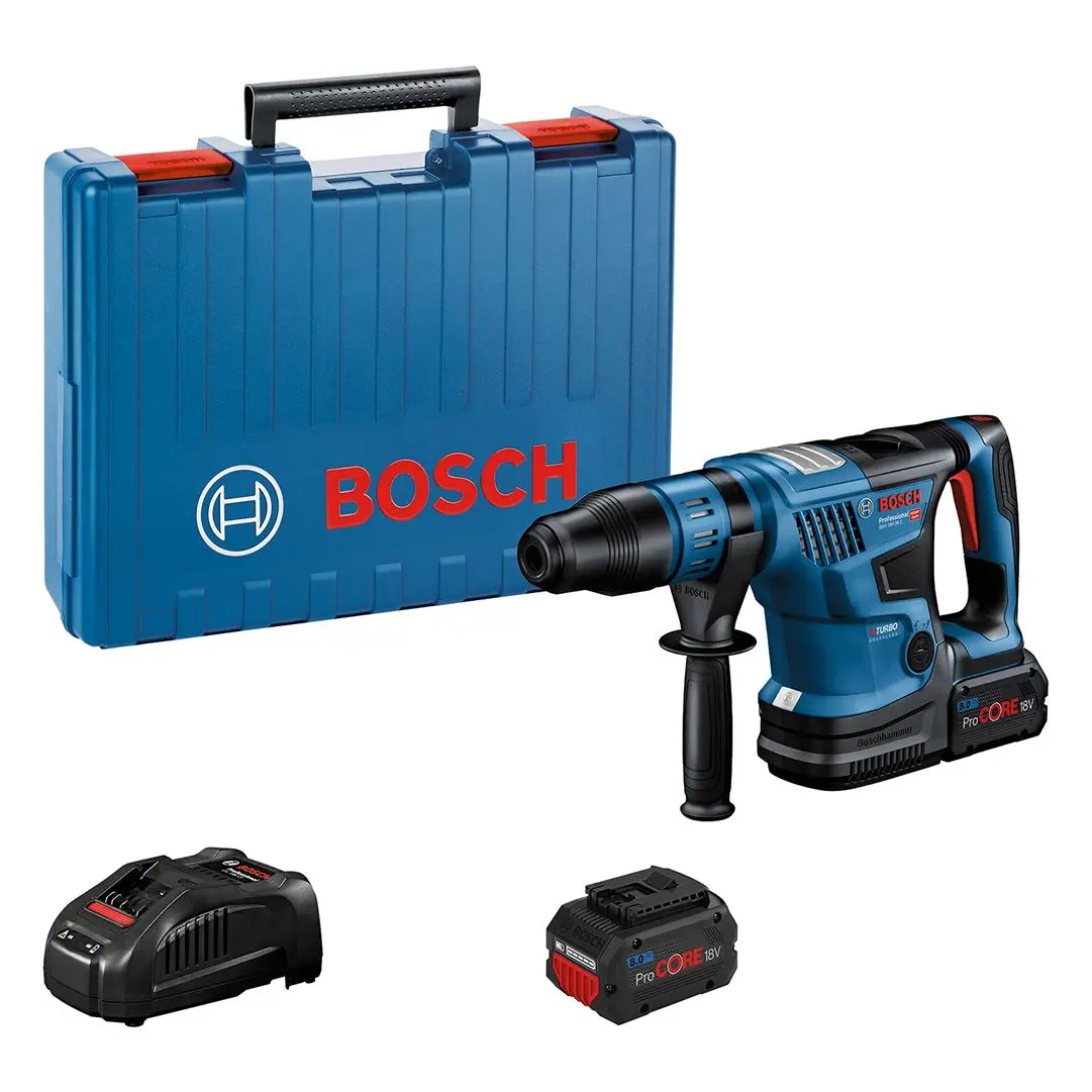 Bosch Akumulatorski elektro-pneumatski čekić GBH 18V-36 C, 2x8.0 Ah ProCORE + kofer, SDS max 0611915002