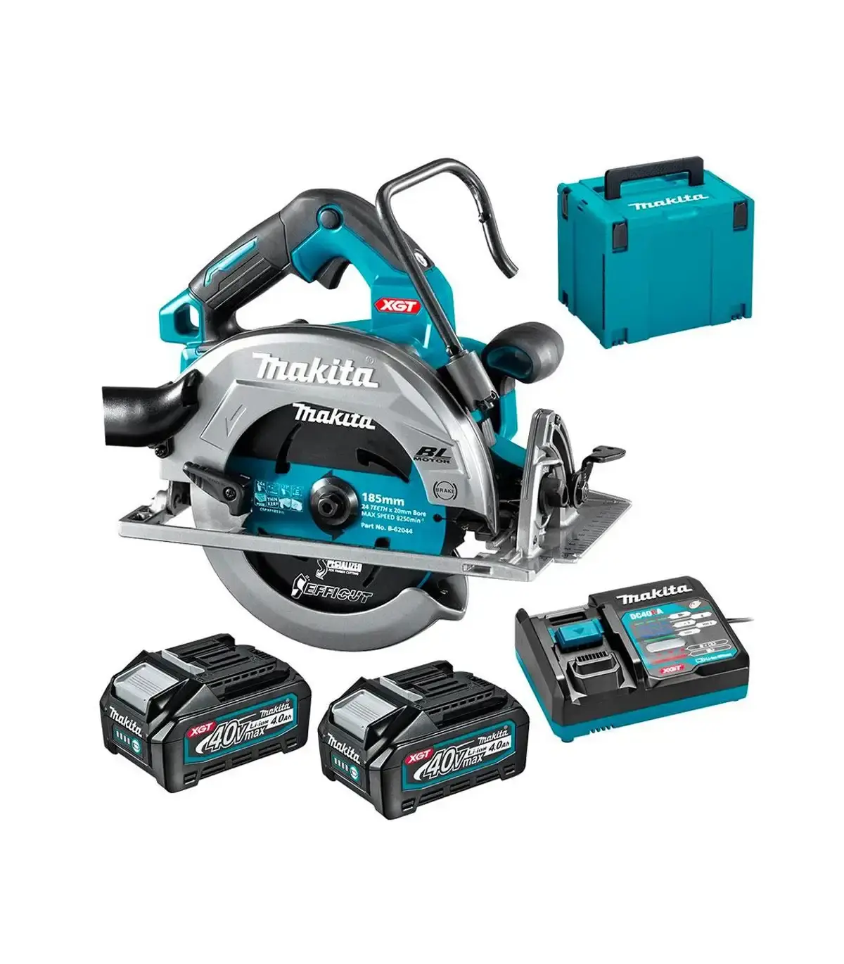 Makita akumulatorska kružna testera 40V, 190mm Hs003Gm201