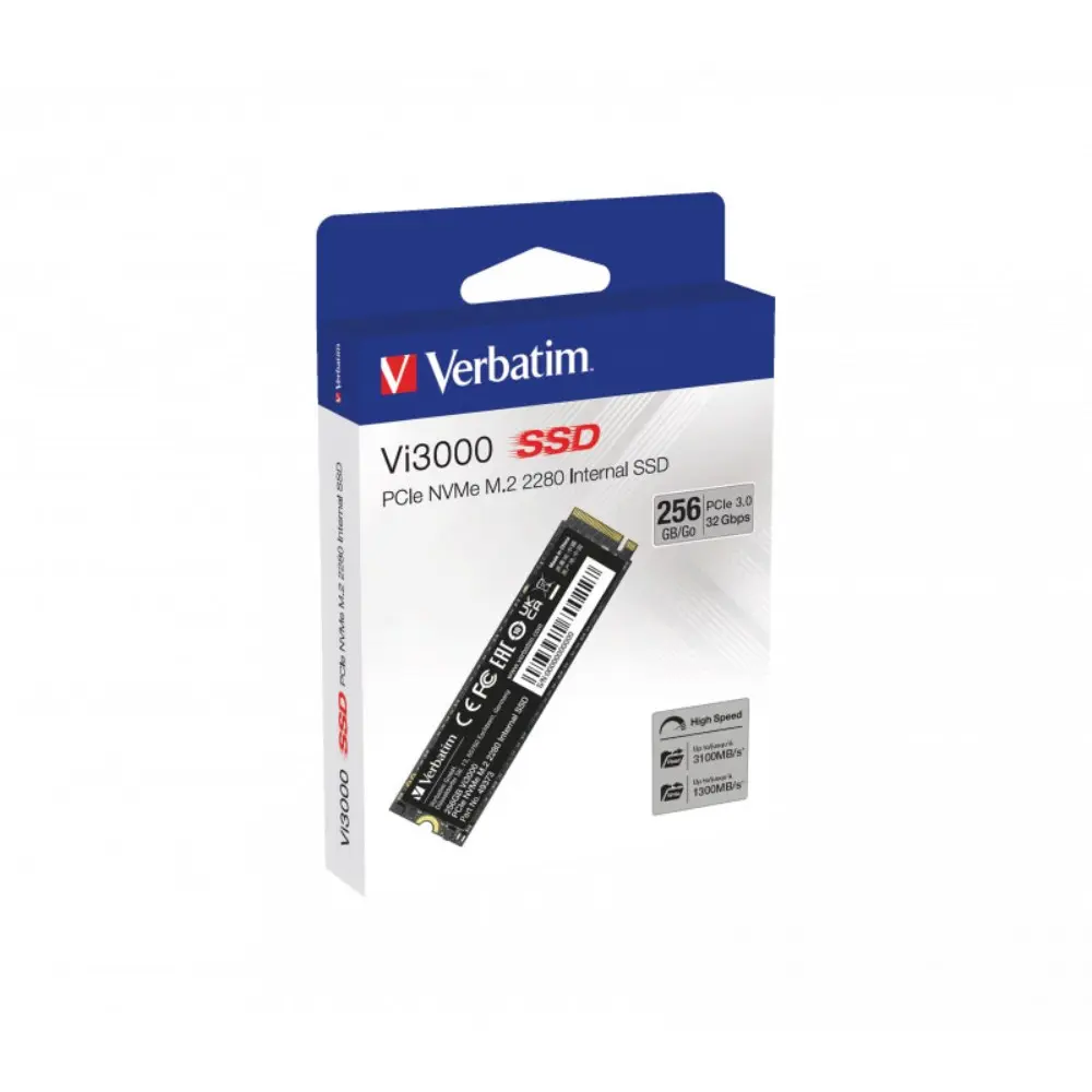 Vi3000 PCIe NVMe M2 SSD 256GB (49373)