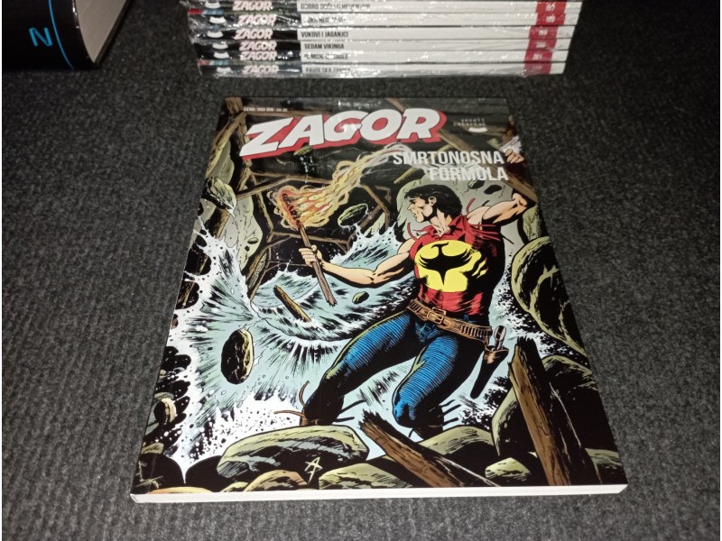 ZAGOR (Veseli Četvrtak) - broj 184 (nečitan strip)