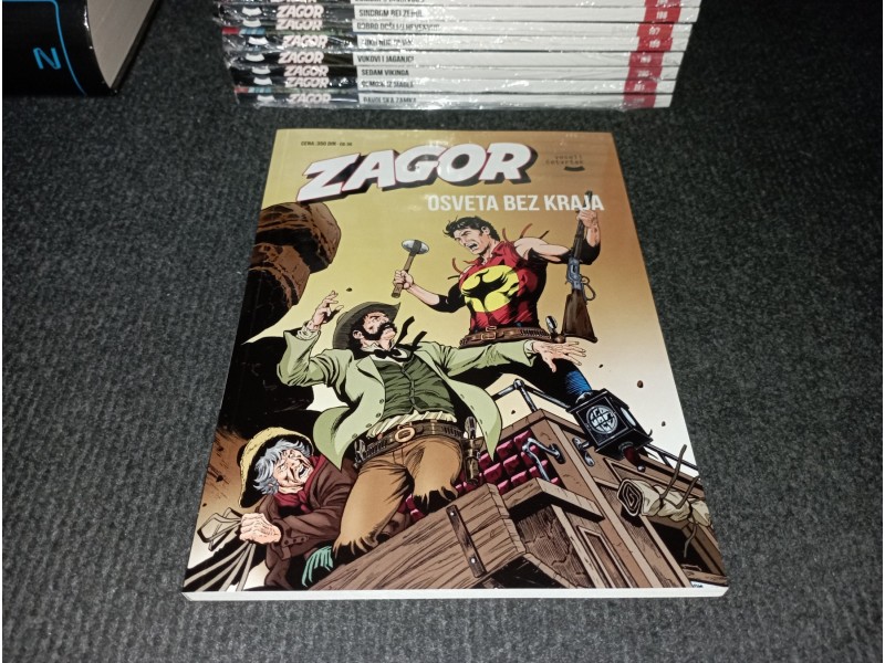 ZAGOR (Veseli Četvrtak) - broj 185 (nečitan strip)