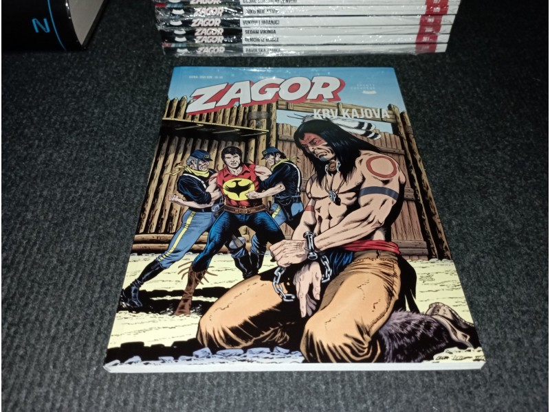 ZAGOR (Veseli Četvrtak) - broj 186 (nečitan strip)