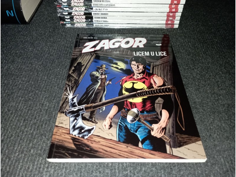 ZAGOR (Veseli Četvrtak) - broj 187 (nečitan strip)