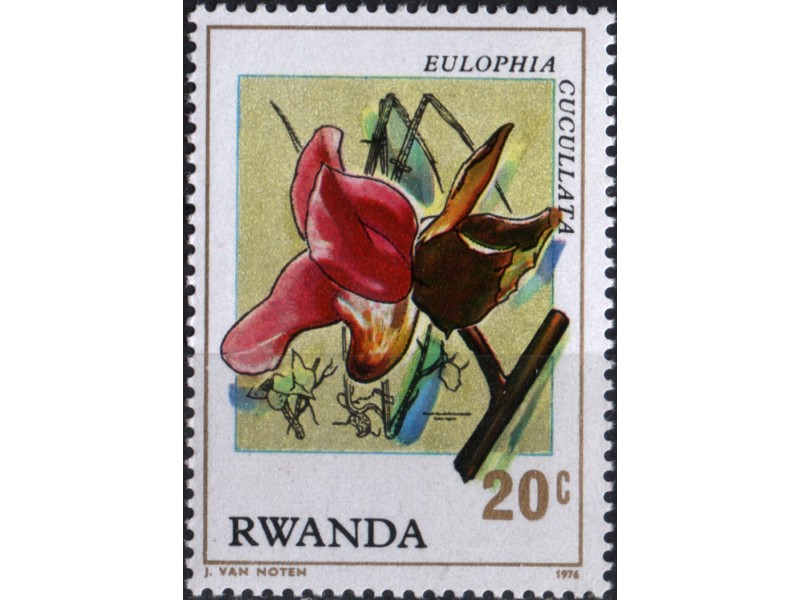 kt638s 22.nov1976 Rwanda Mi843(**)1/8