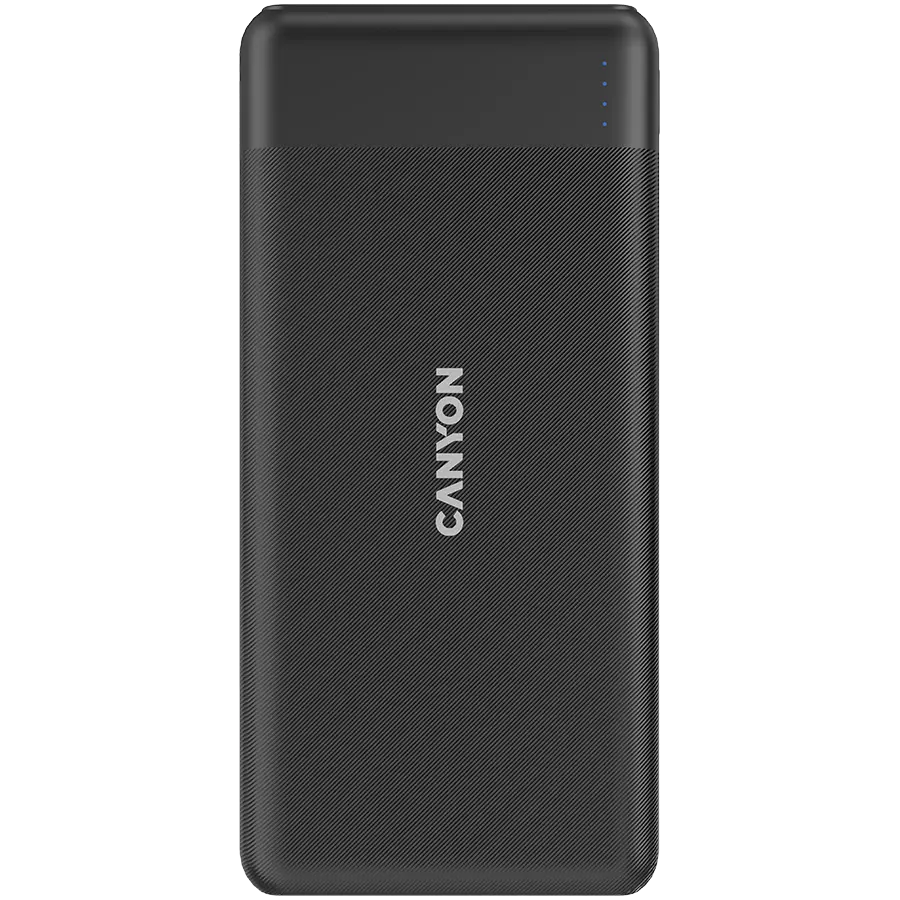 CANYON PB-109 Eksterna Baterija, 0.3m, 10000 mAh, 20 V, Crna