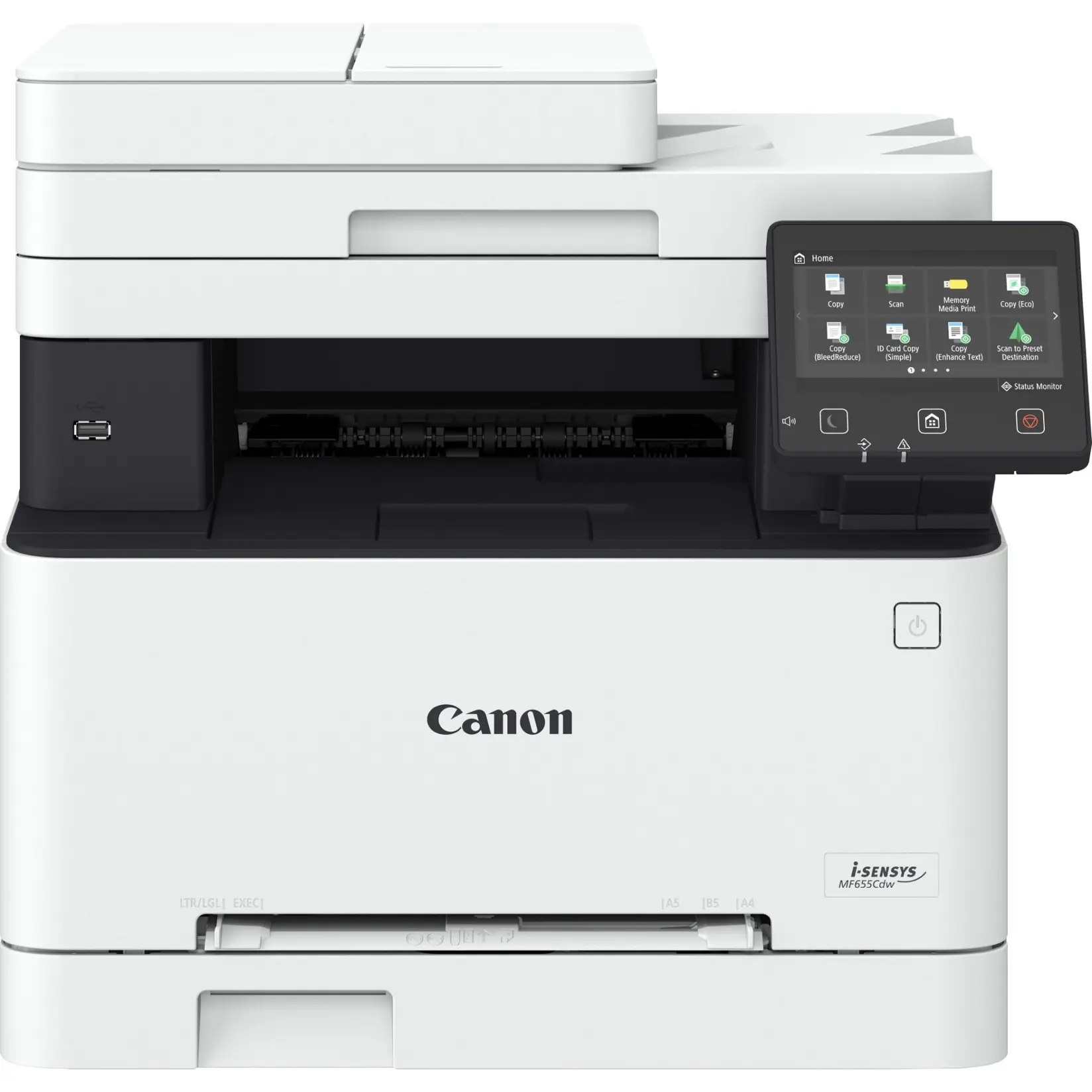 Canon I-S MF655CDW EMEA, Laserski MF štampac 3u1, Štampač, Skener, Kopir, 1200x1200DPI, LCD ekran, Beli