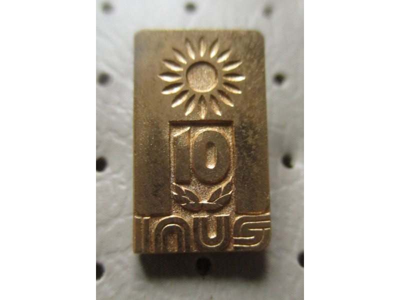 Z1- Značka Inus 10 g. Jugoslavija