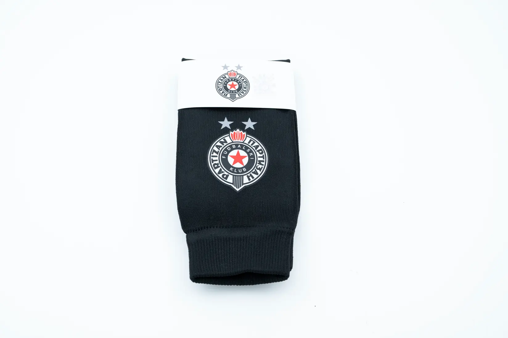 Nine Sport Sportske čarape, Sečene štucne za dečake FK Partizan, Crne