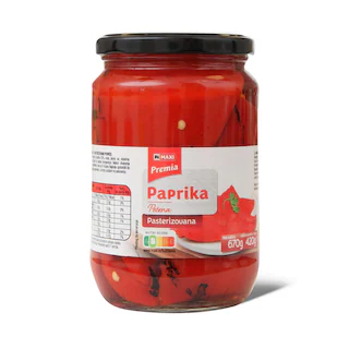 Pecena paprika Maxi 670g