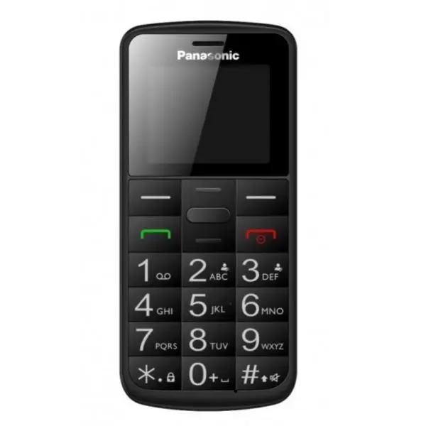 PANASONIC KX-TU110EXB Mobilni telefon, 160 x 128, 1.77", Crni