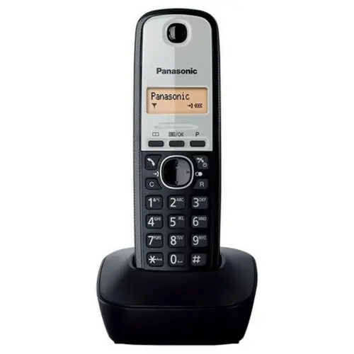 PANASONIC KX-TG1911FXG Bežični fiksni telefon, Crni