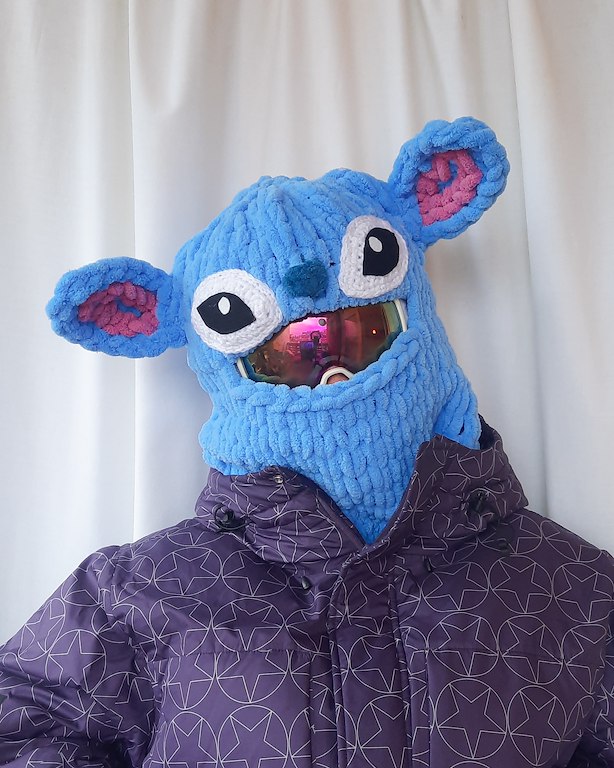 Stitch Ski fantomka Ski kapa Fantomka za skijanje