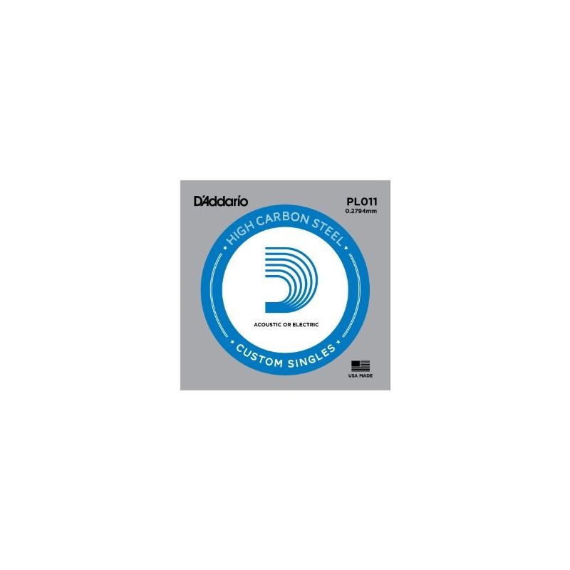 D'Addario PL011 Plain Steel 11 Žica na komad