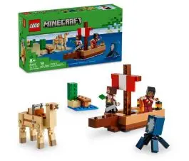 Lego igračka od cigle Minecraft The Pirate Ship Voiage 8+, Šarena