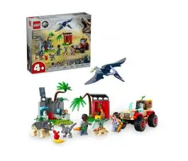 Lego igračke blokovi Јurassic Vorld Babi Dinosaur Rescue Center 4g+, šareno