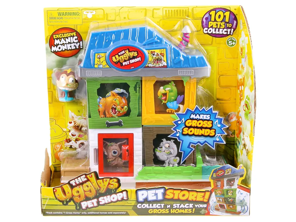 SMILE FACTORY Set za igru UGGLYS PET SHOP